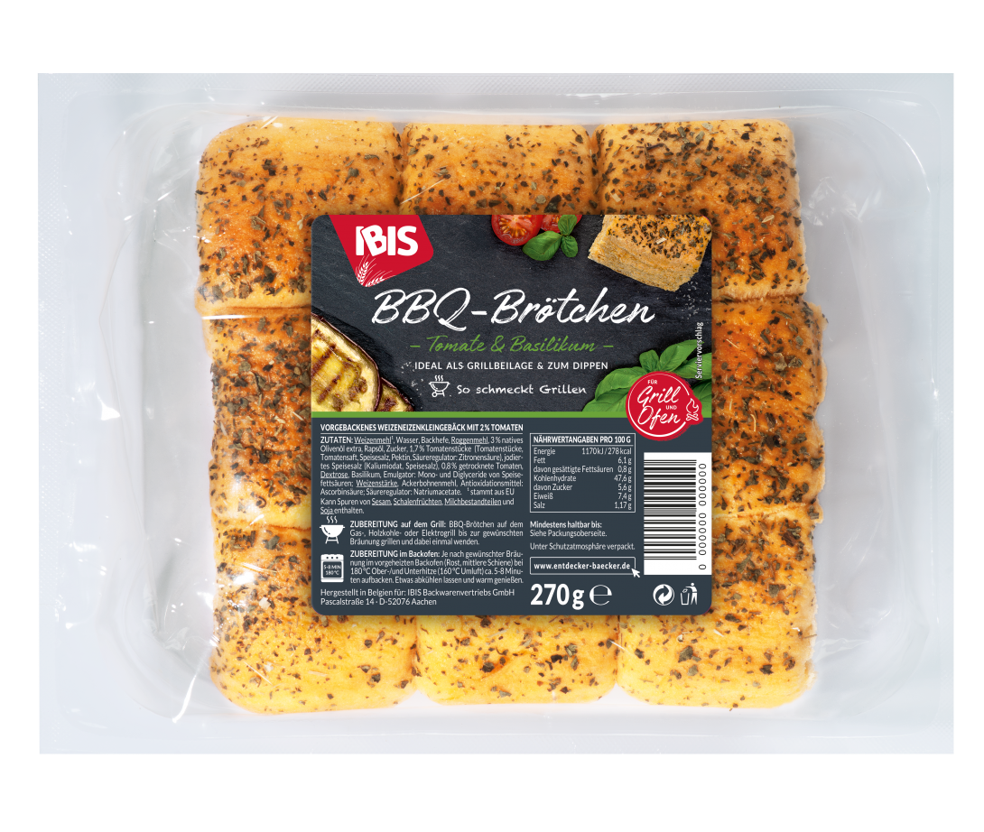 IBIS Gitter-Brote perfekt zum Grillen