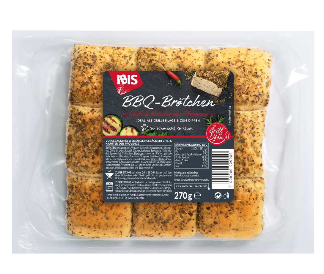 IBIS Gitter-Brote perfekt zum Grillen